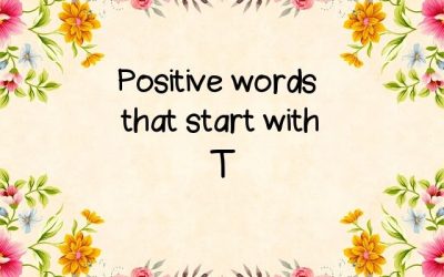 1000+ Positive Words List - Inspirational & Powerful Words