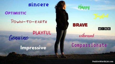Positive Words to Describe Personality | Positive Words List